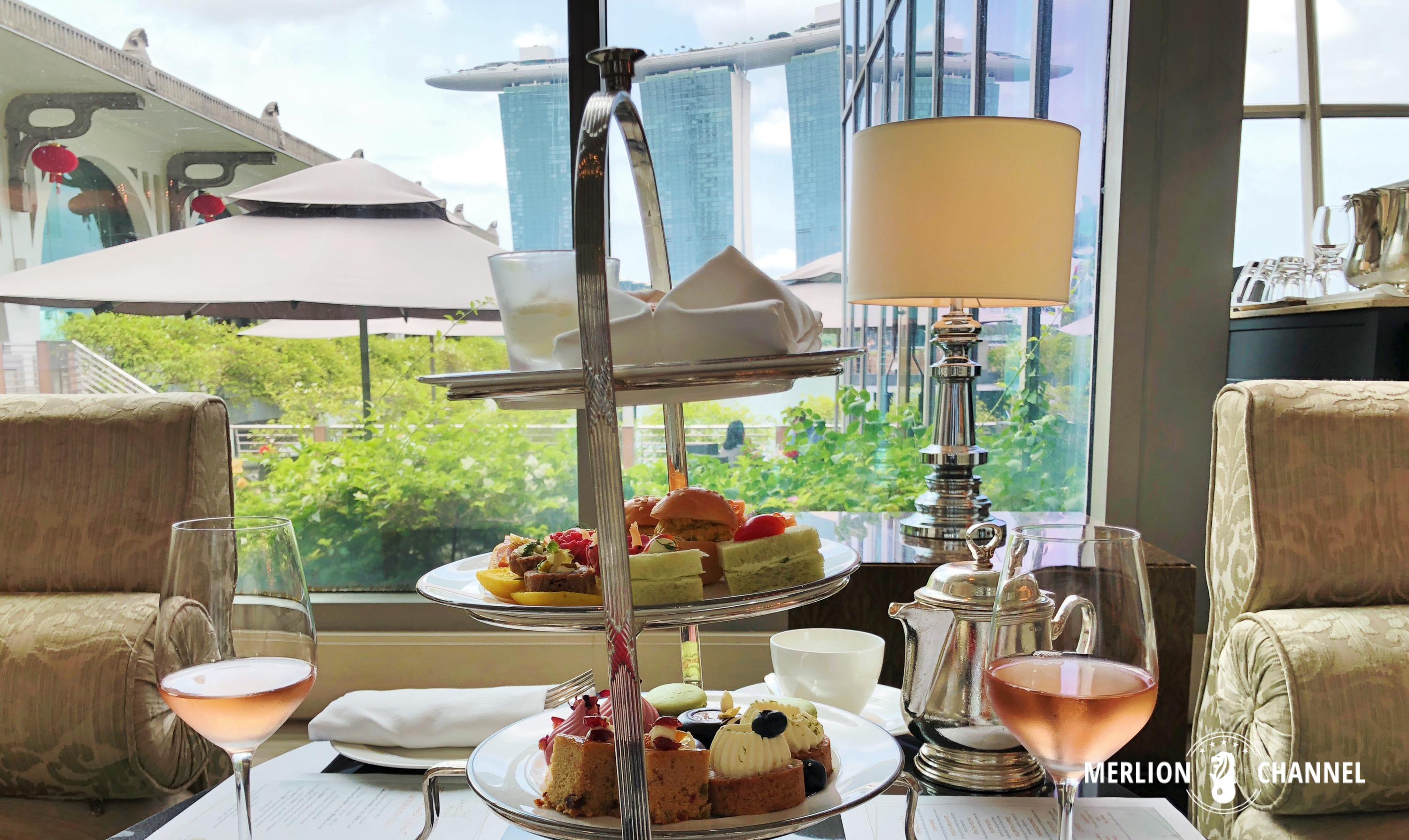 The Landing Point: Luxurious Afternoon Tea with Marina Bay Views | MERLION CHANNEL
